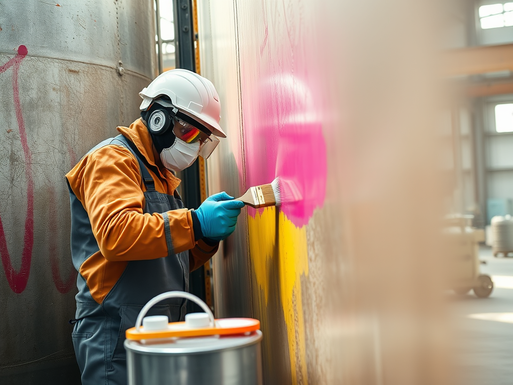 Paint Application on Metal